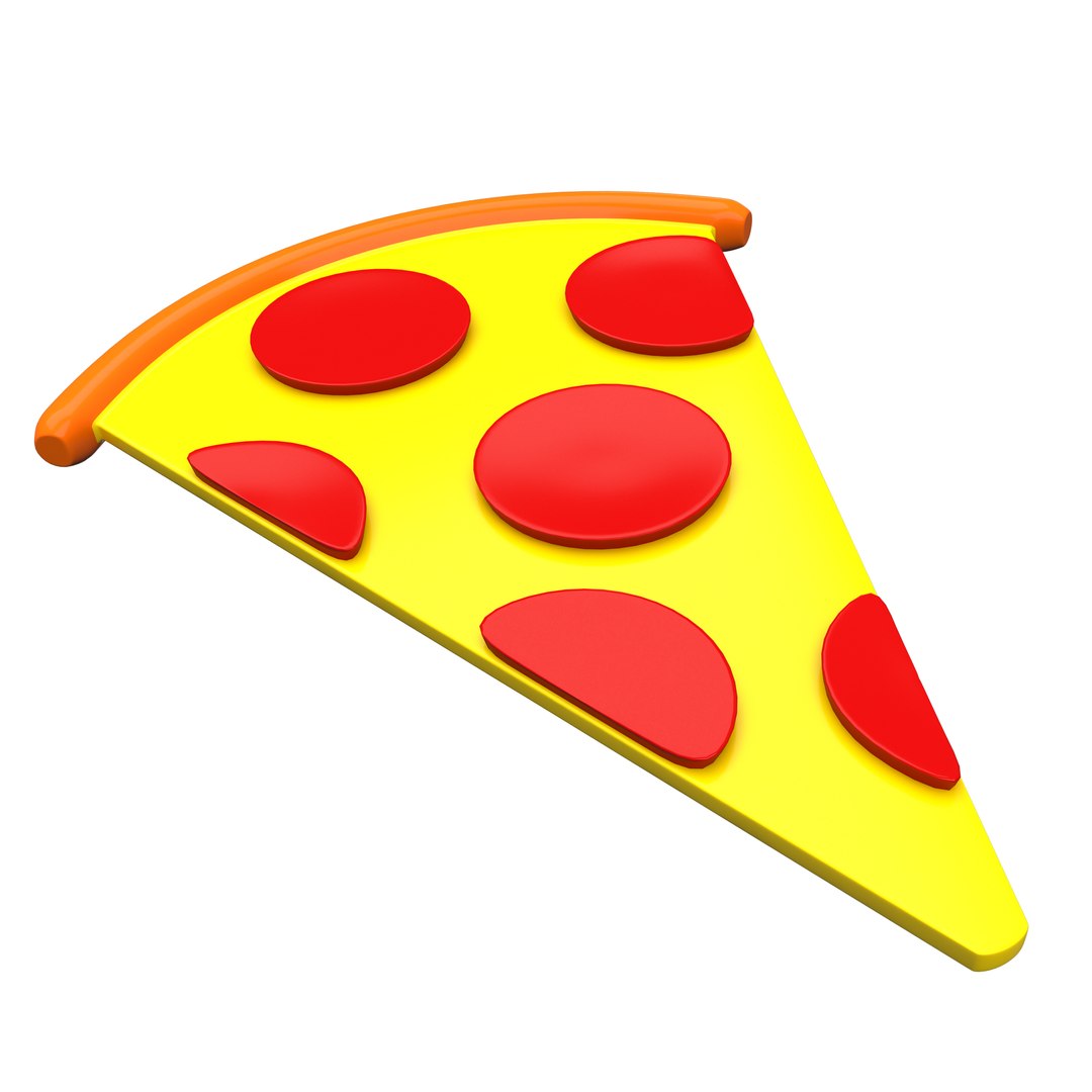 Pizza Emoji 3D Model - TurboSquid 2029192