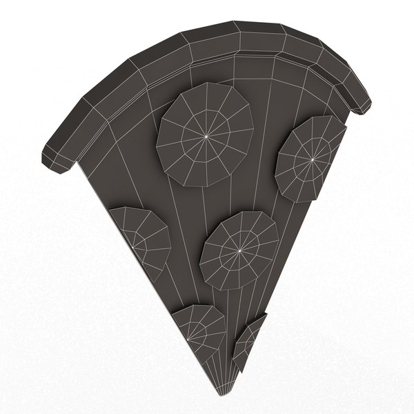 modelo 3d Pizza Emoji - TurboSquid 2029192