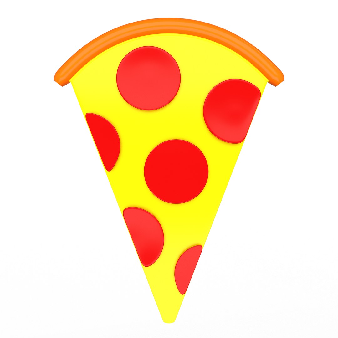 Pizza Emoji 3D Model - TurboSquid 2029192