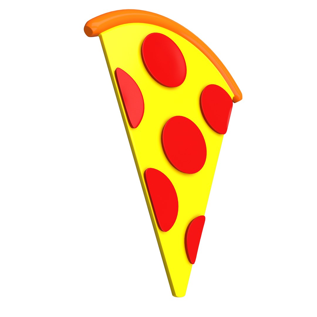 Pizza Emoji 3D Model - TurboSquid 2029192