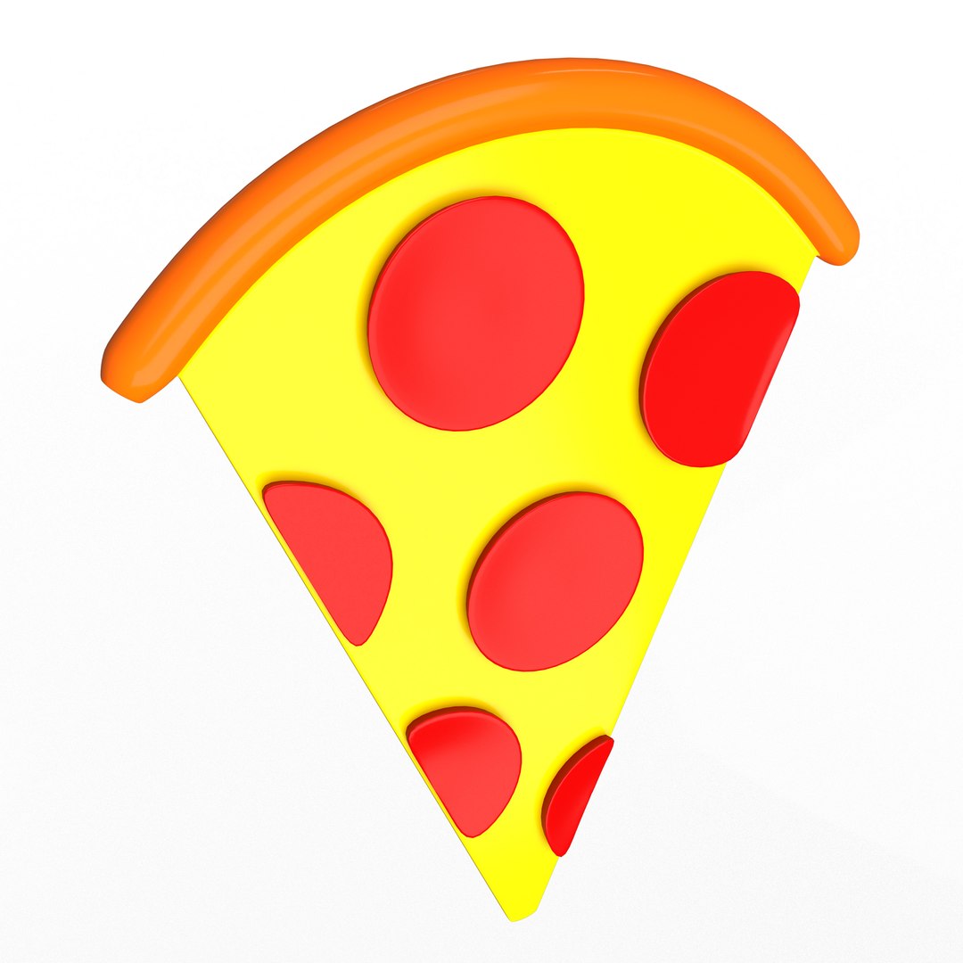 Pizza Emoji 3D Model - TurboSquid 2029192