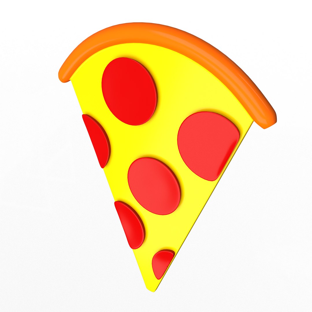 Pizza Emoji 3D Model - TurboSquid 2029192