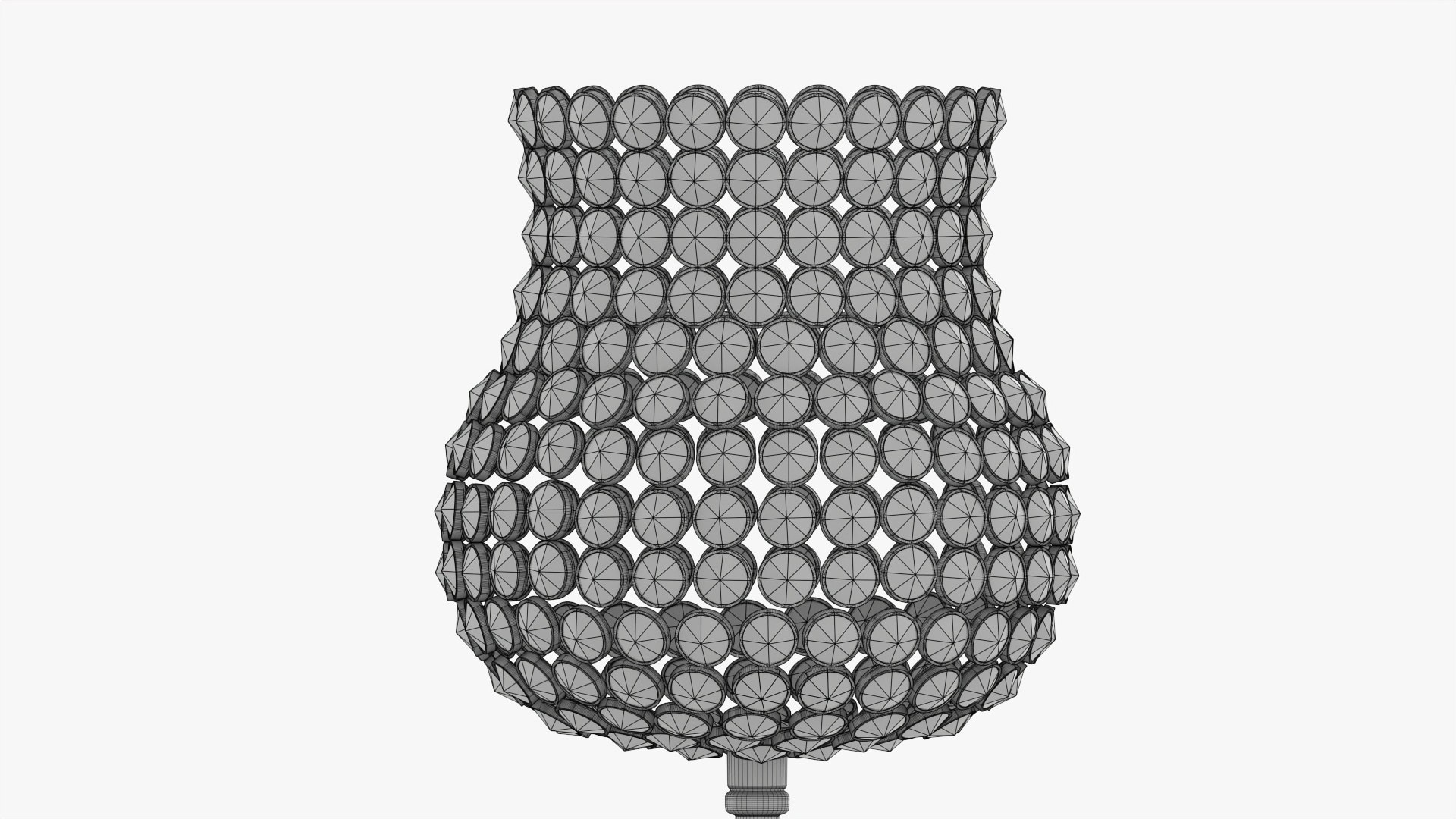 Candle Holder With Crystals 3D - TurboSquid 1733735