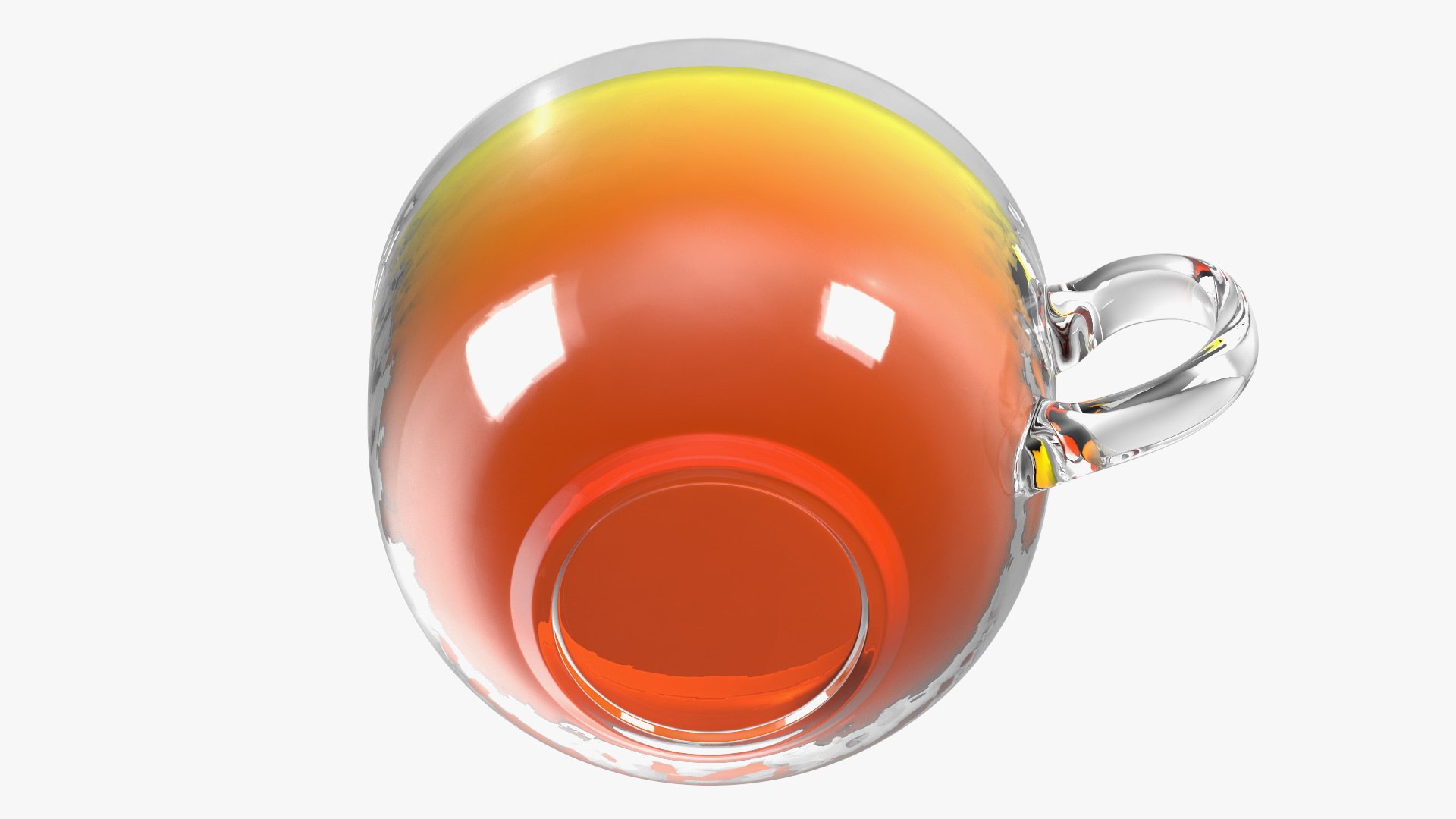 Full Glass Tea Cup 3D Model - TurboSquid 2083922