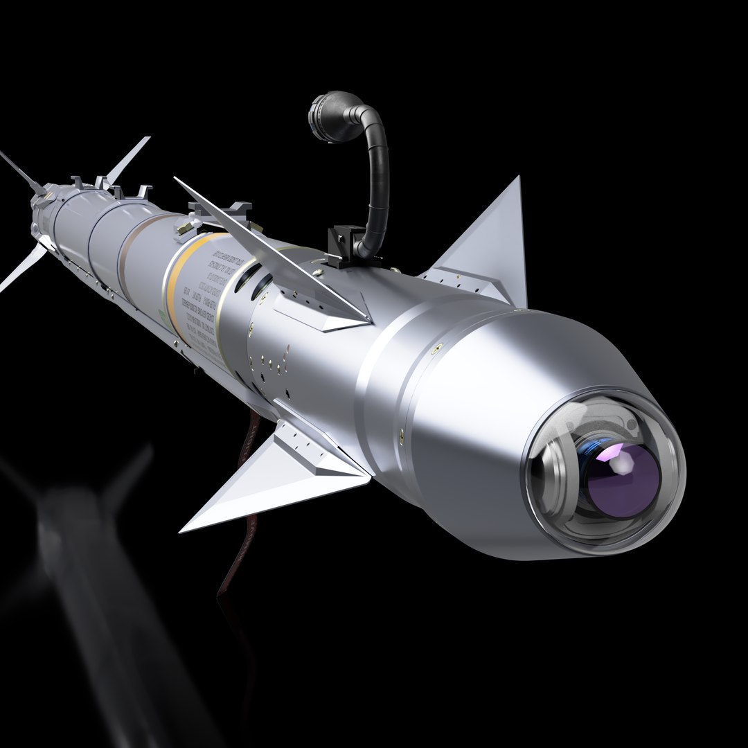 AIM-9X Sidewinder Air To Air Missile -Extremely Detailed - Accurate 3D ...