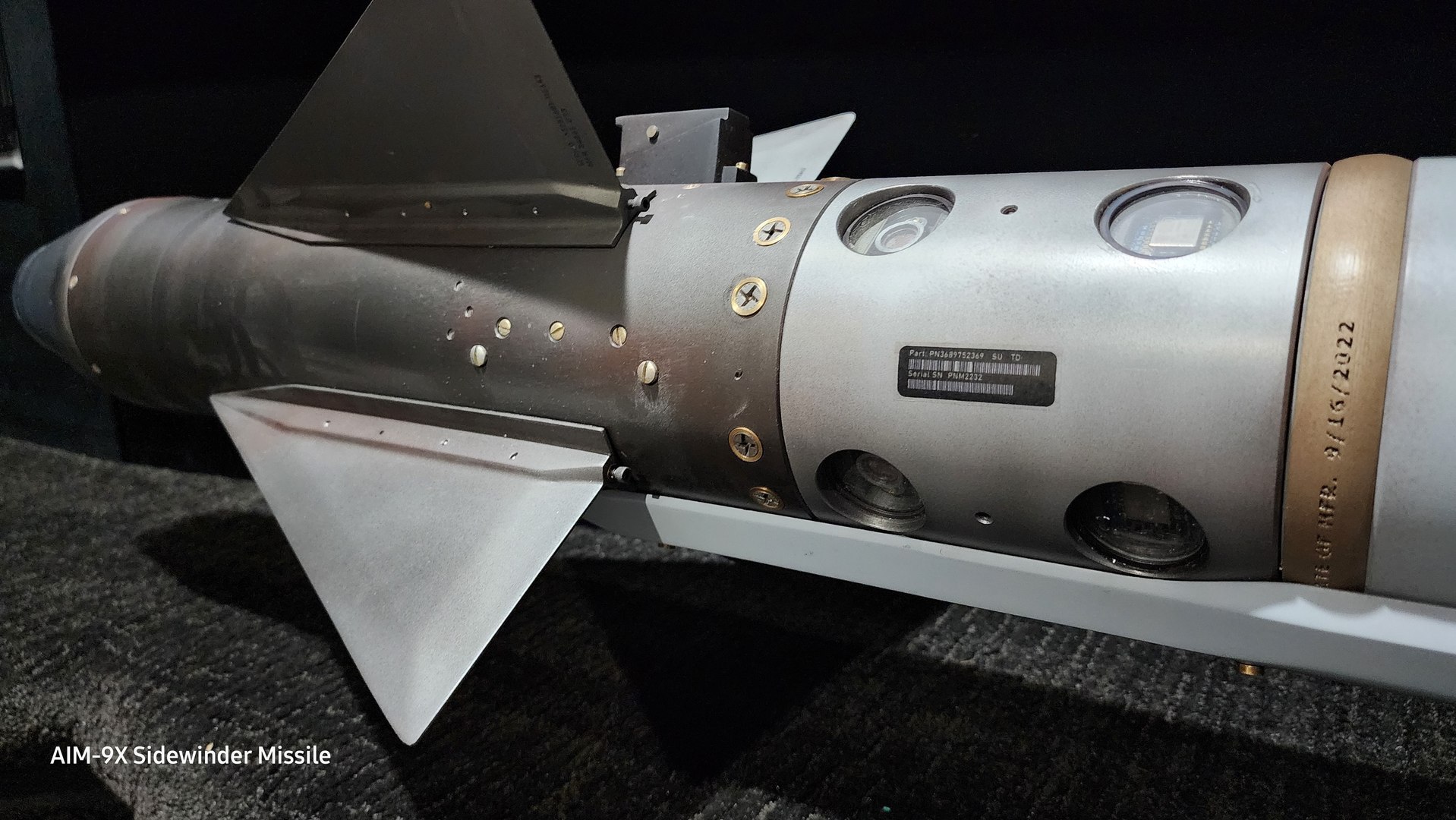 AIM-9X Sidewinder Air To Air Missile -Extremely Detailed - Accurate 3D ...