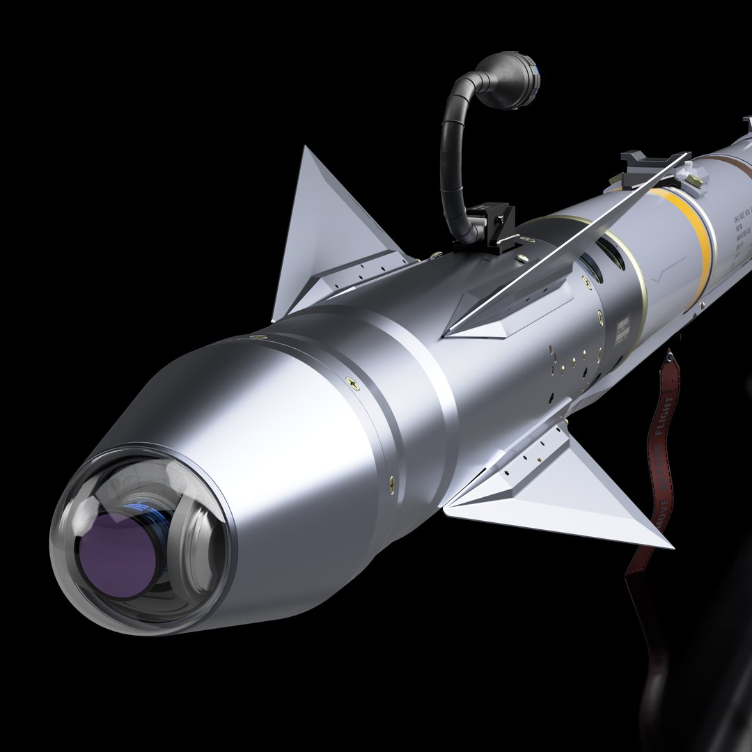AIM-9X Sidewinder Air To Air Missile -Extremely Detailed - Accurate 3D ...