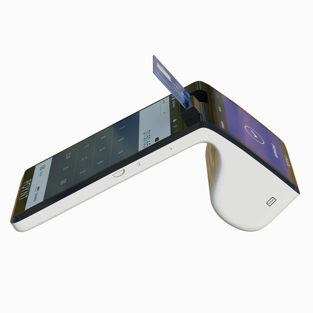 3D Poynt Smart Payment Terminalcorona Model - TurboSquid 2283076