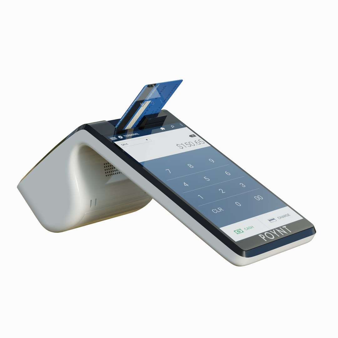 3D Poynt Smart Payment Terminalcorona Model - TurboSquid 2283076