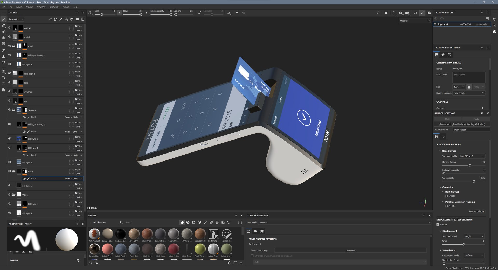 3D Poynt Smart Payment Terminalcorona Model - TurboSquid 2283076