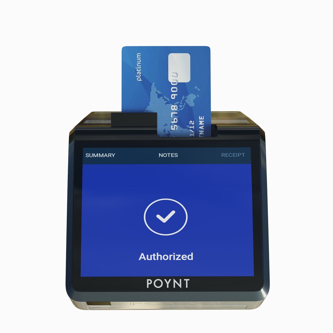3D Poynt Smart Payment Terminalcorona Model - TurboSquid 2283076