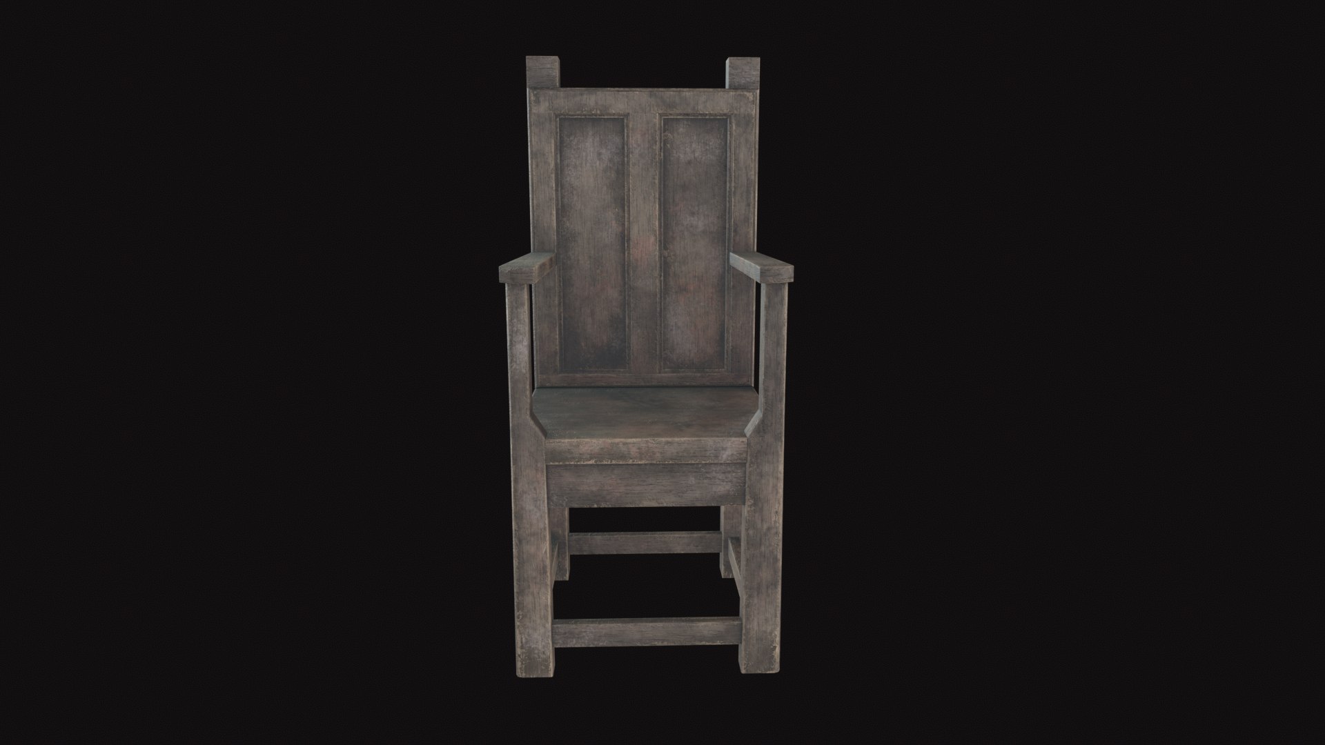 3D Medieval Chair V11 Model - TurboSquid 2326008