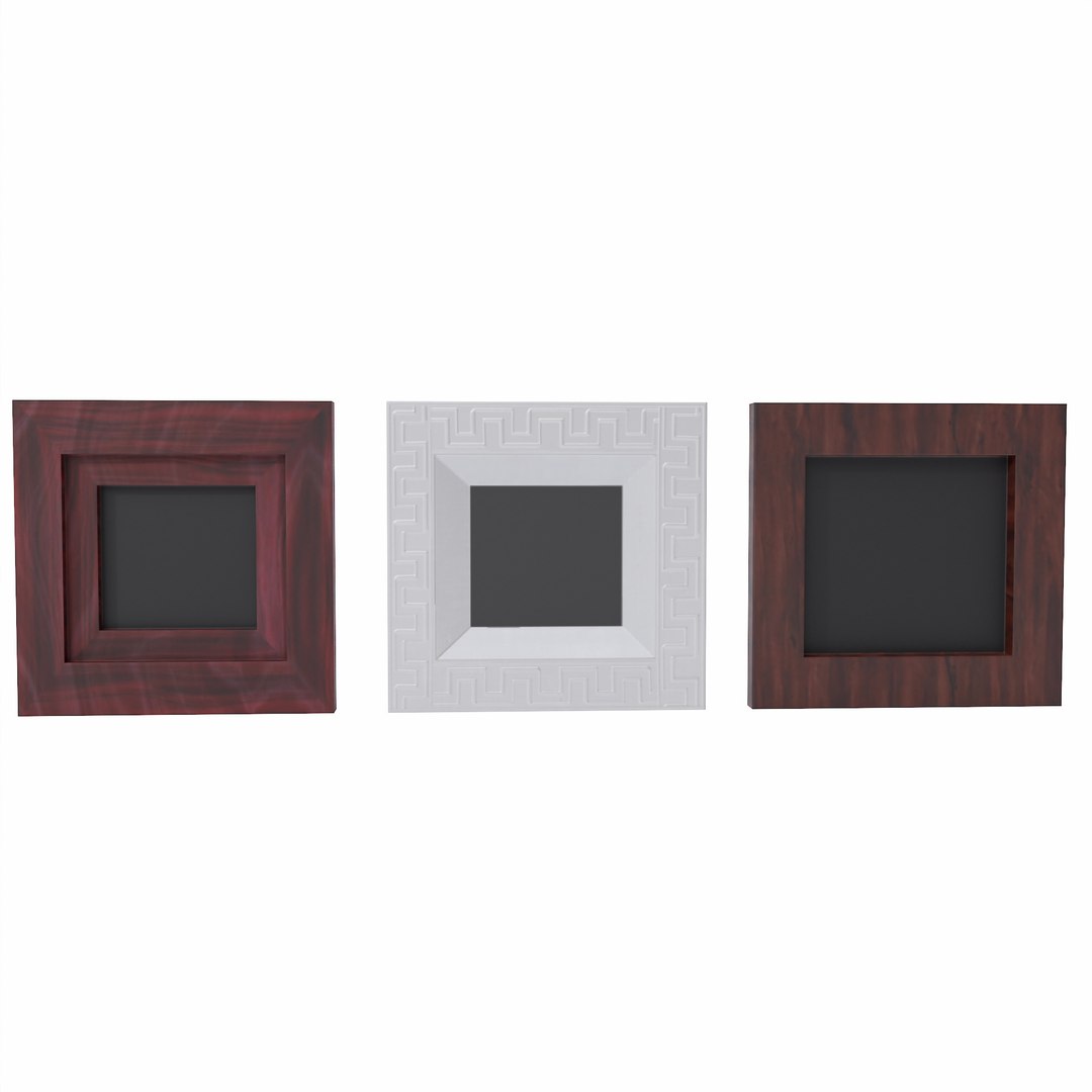 3D Photo Frames Lowpoly 3d Model - TurboSquid 2410608