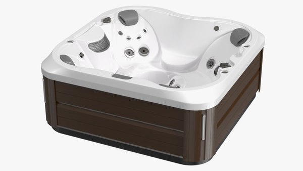 3D Jacuzzi J 335 Hot Tub Brown - TurboSquid 1716280