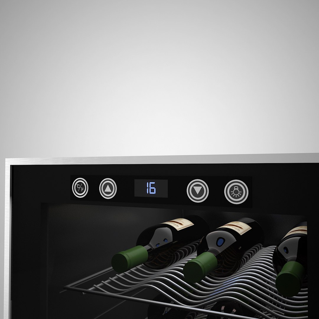 3d Model Wine Chiller