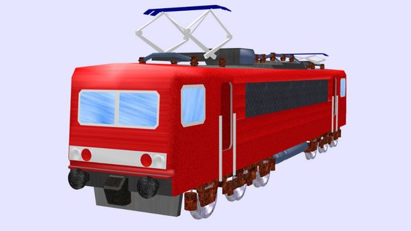 Class 250 electric locomotive model - TurboSquid 1713556