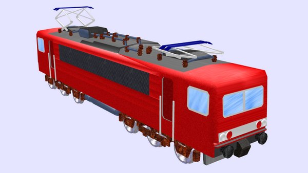 Class 250 electric locomotive model - TurboSquid 1713556