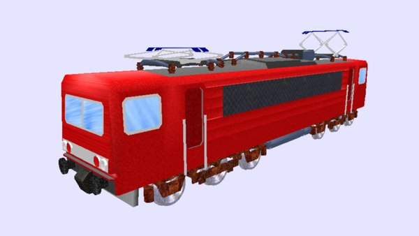 Class 250 electric locomotive model - TurboSquid 1713556