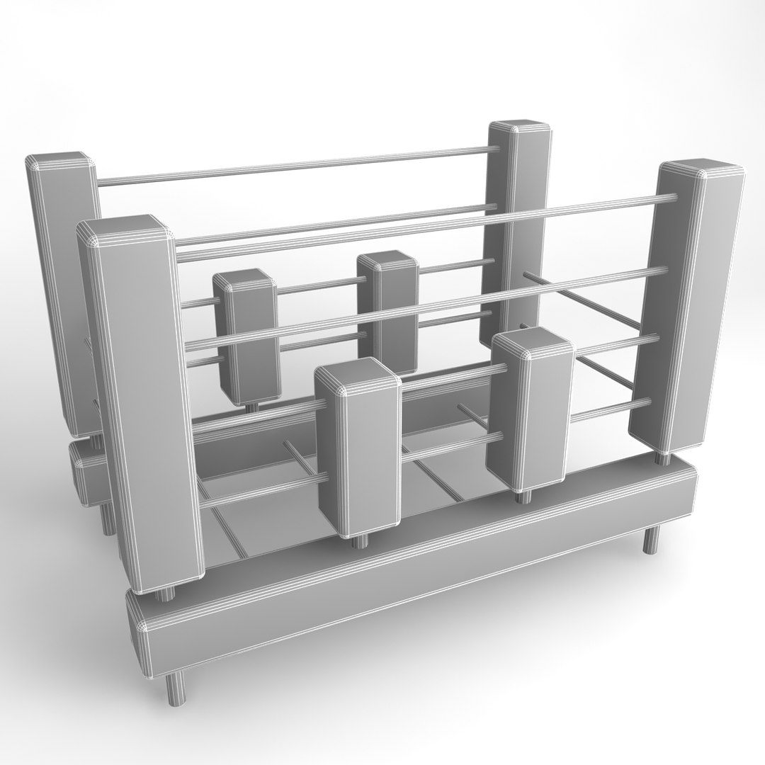 3d Model Magazine Rack