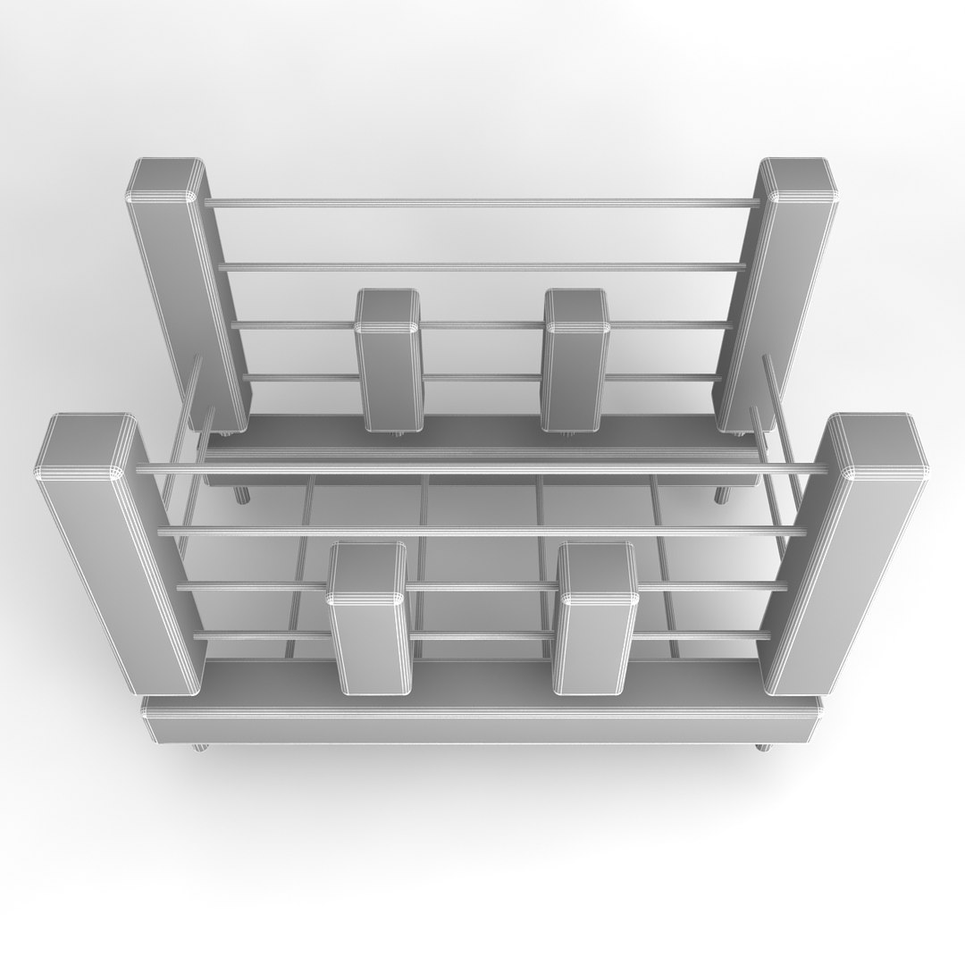 3d Model Magazine Rack