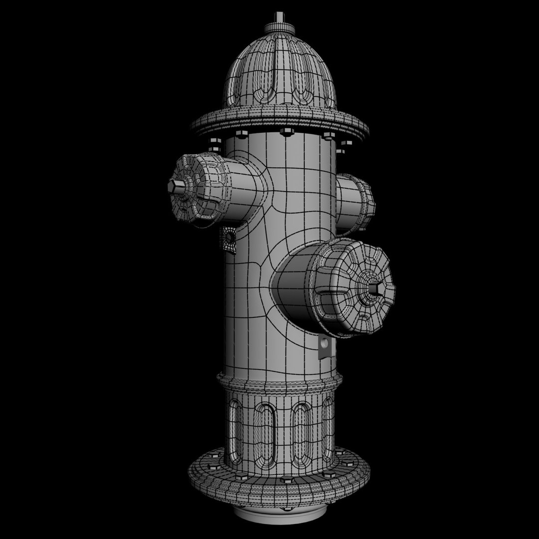 hydrant 3d model