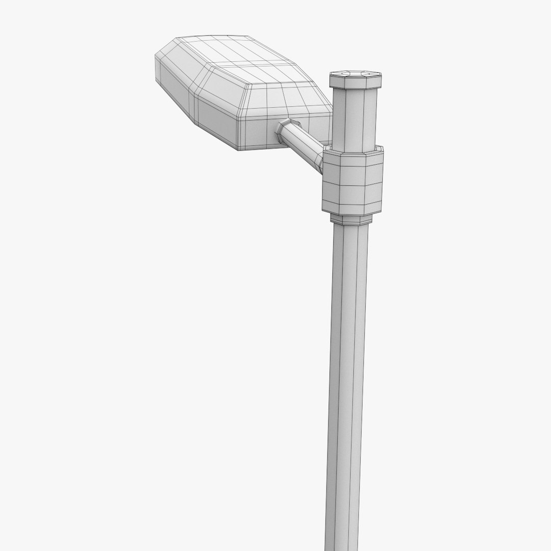 3d Model Of Lamp Post