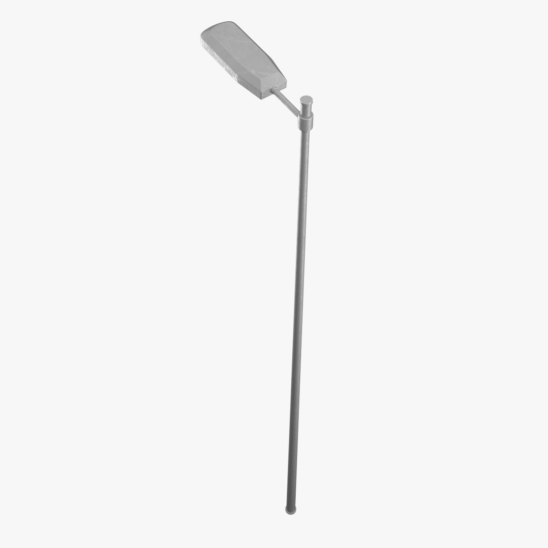 3d Model Of Lamp Post