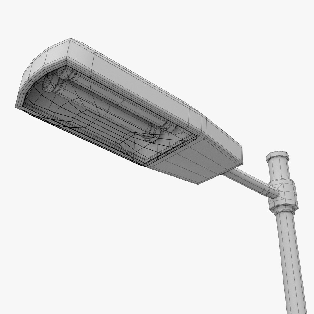3d Model Of Lamp Post