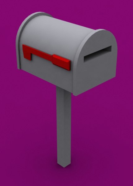 Letter Box 3D Models for Download | TurboSquid