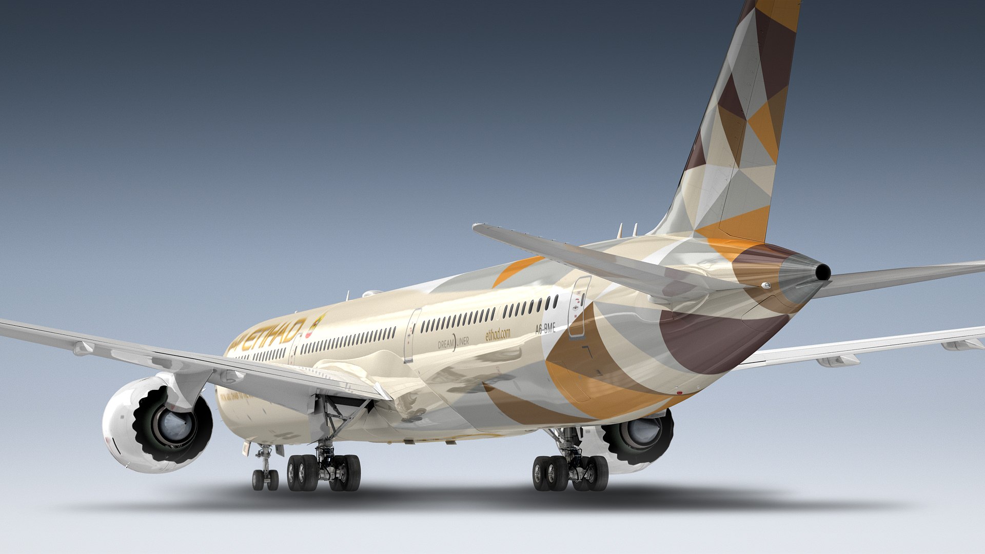 Boeing 787-10 Etihad Airways 3D model - TurboSquid 2005313