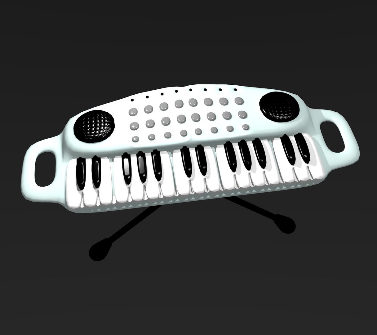 3D synthesizer cartoon - TurboSquid 1319104