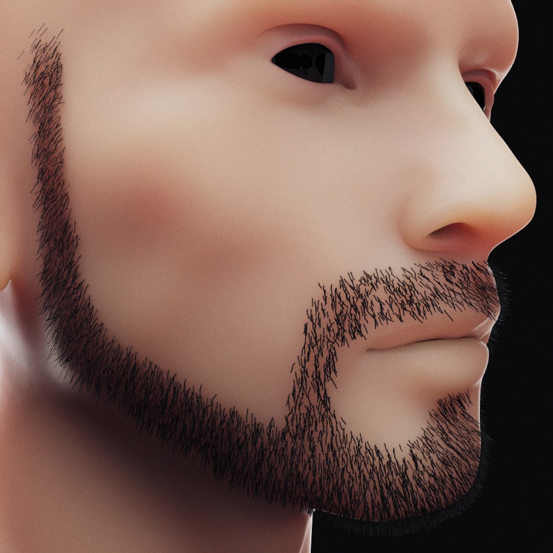 Stubble Low Poly 5 3D model - TurboSquid 1922828