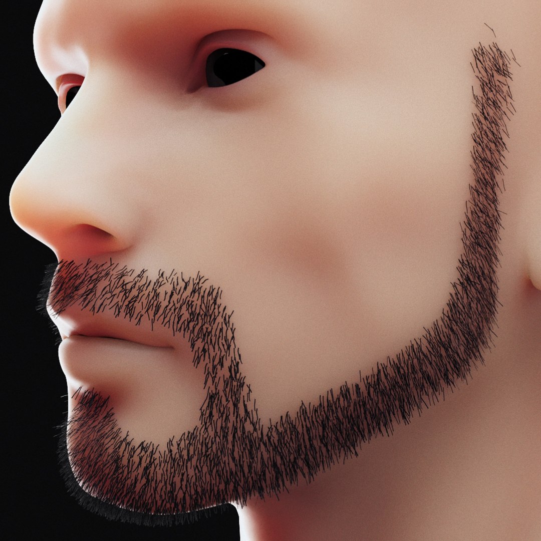 Stubble Low Poly 5 3D model - TurboSquid 1922828