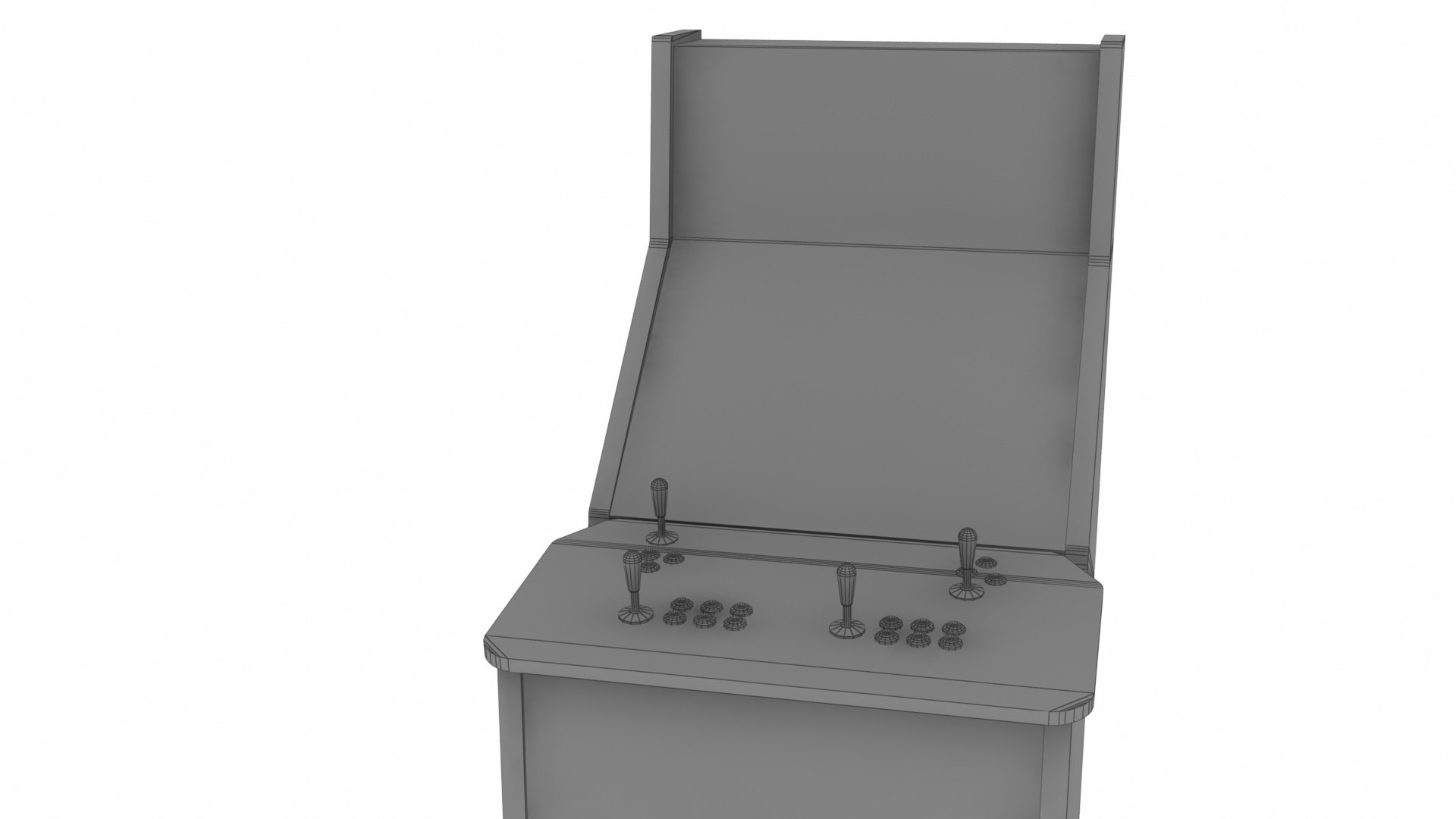 Gauntlet arcade machine 3D model - TurboSquid 1501060