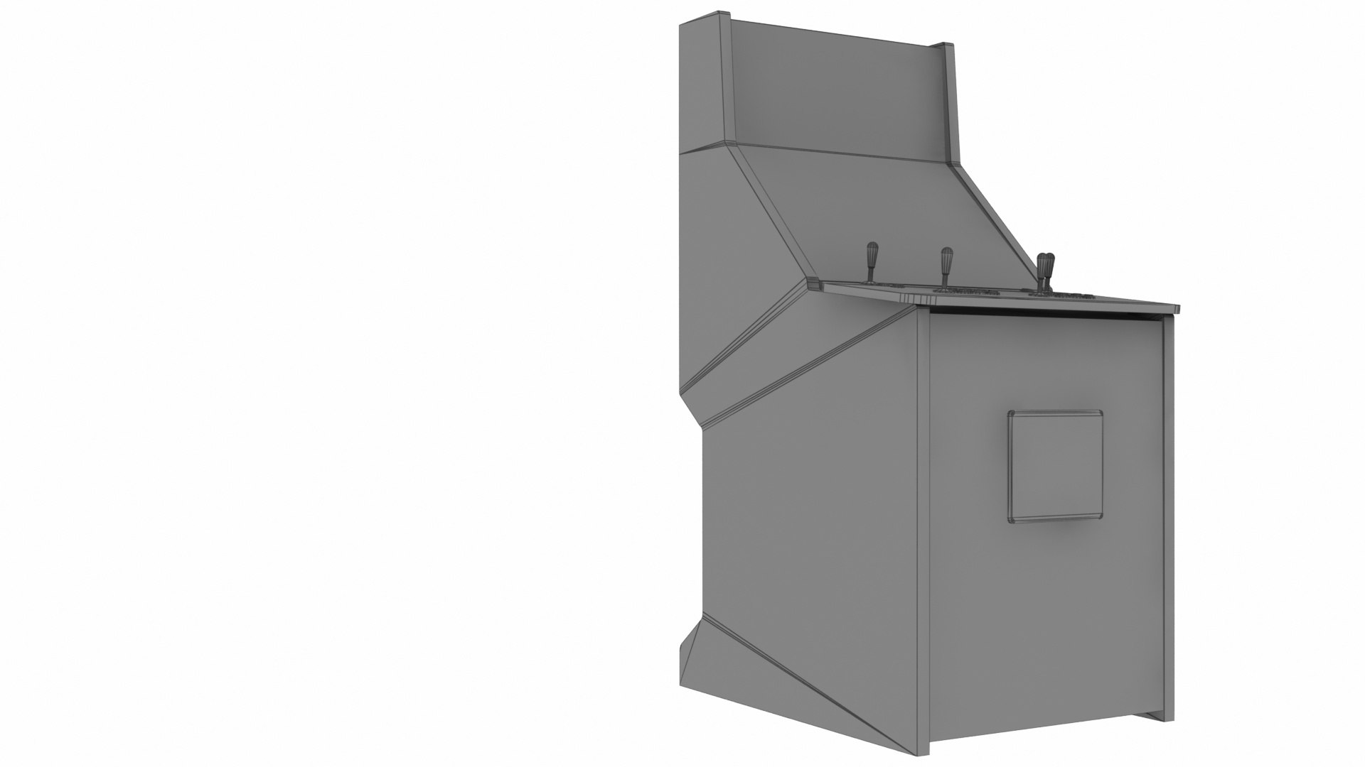 Gauntlet arcade machine 3D model - TurboSquid 1501060