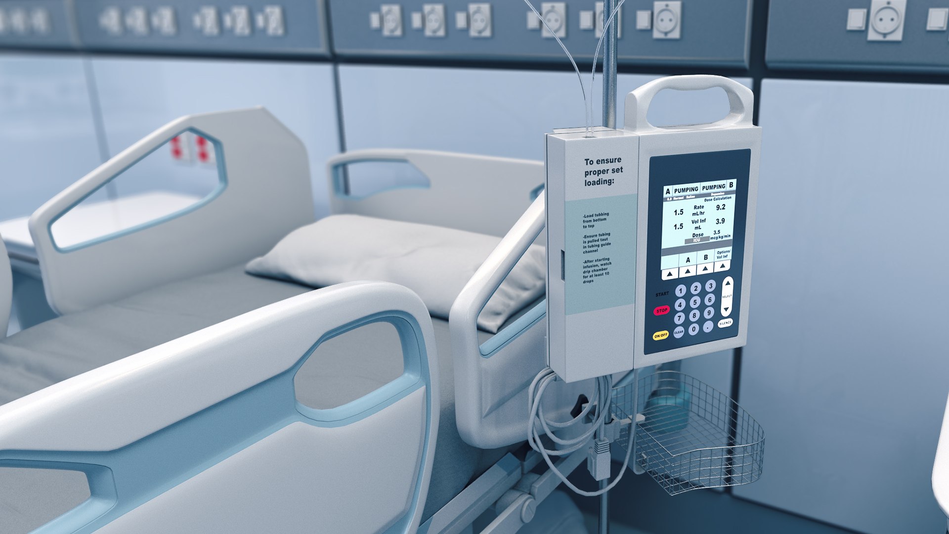 3D Single Unit Self Care Hospital Room - TurboSquid 2365212