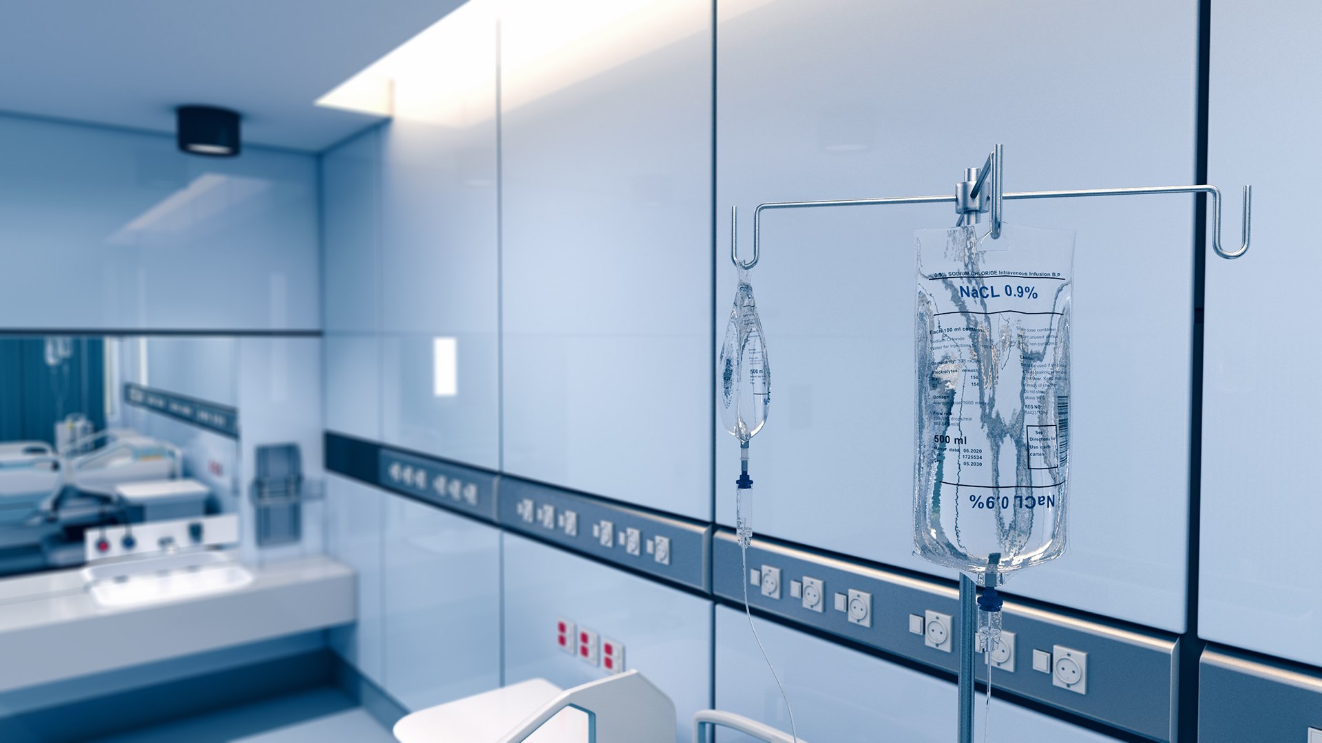 3D Single Unit Self Care Hospital Room - TurboSquid 2365212