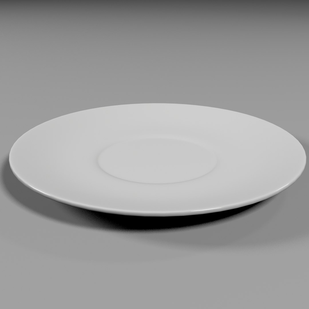 Plate Model - TurboSquid 1318728