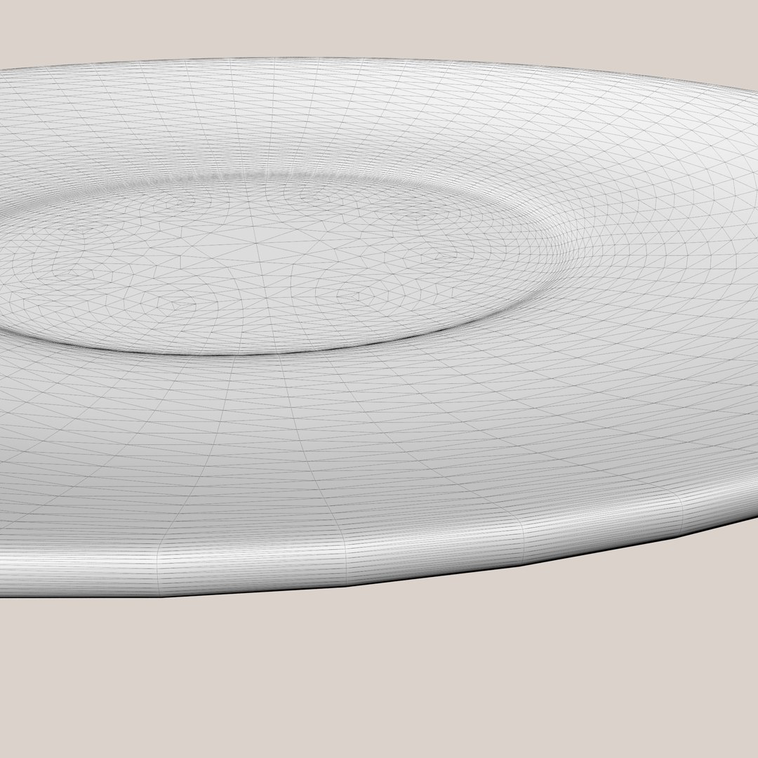 Plate Model - TurboSquid 1318728