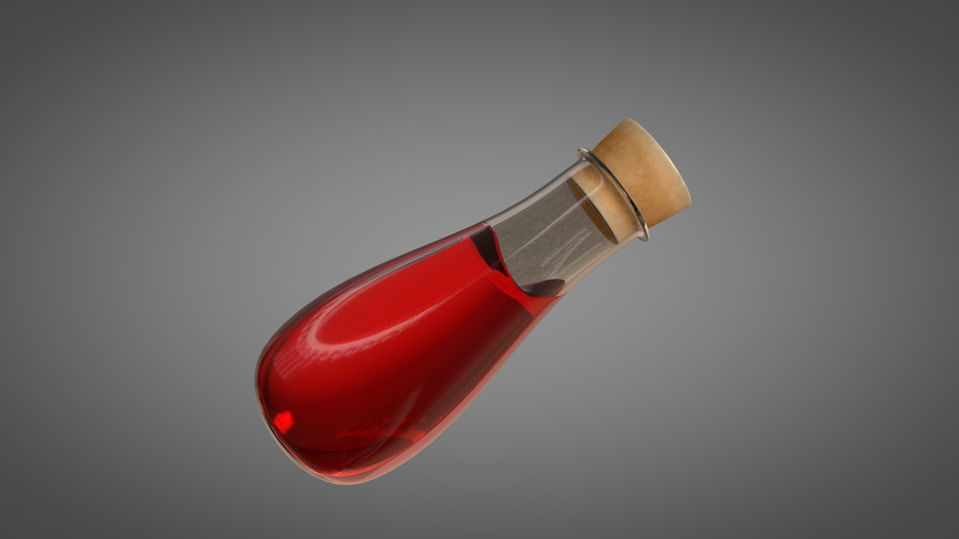 Phiole Magic Potion 3D Model - TurboSquid 1414659