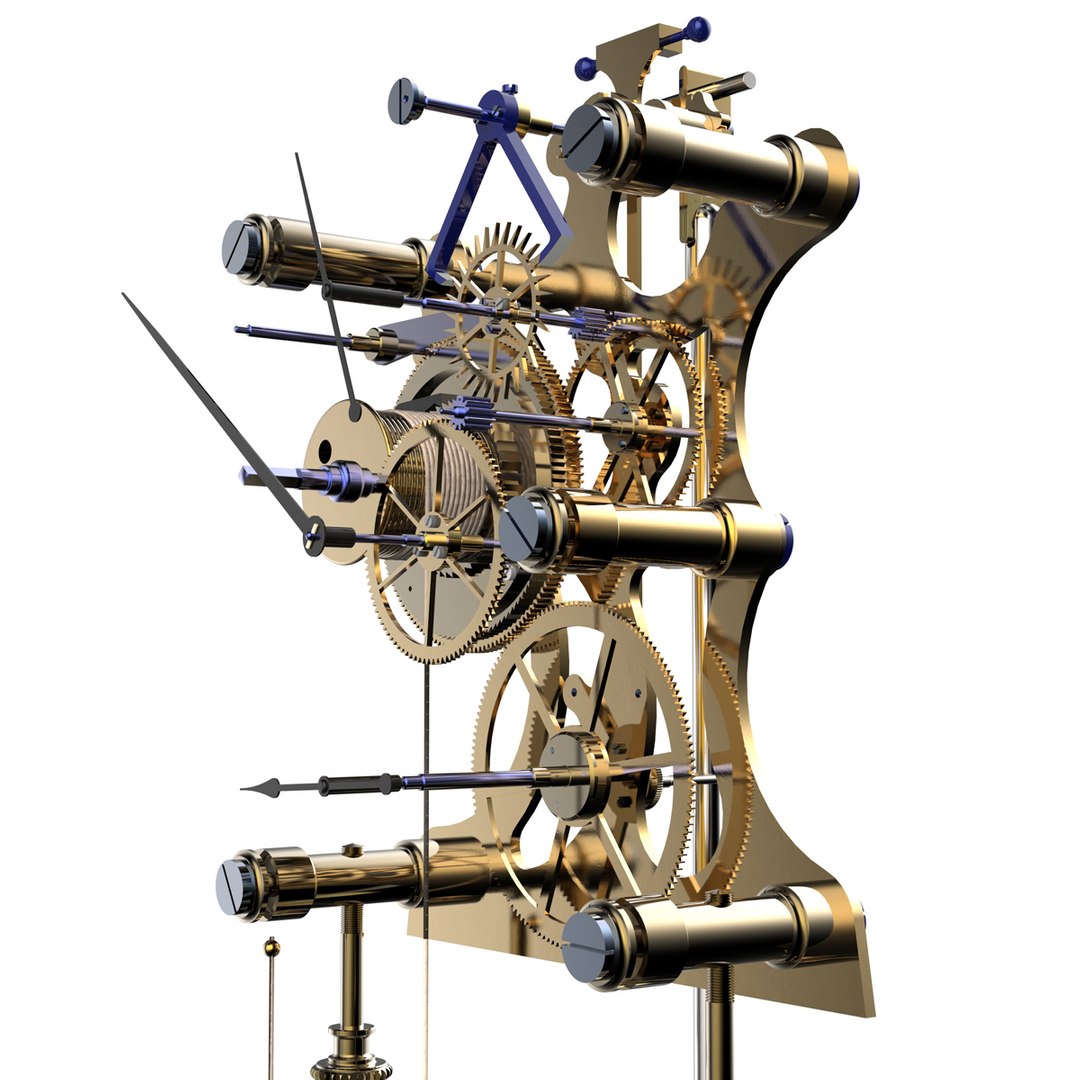 Astronomical Regulator Clock Obj