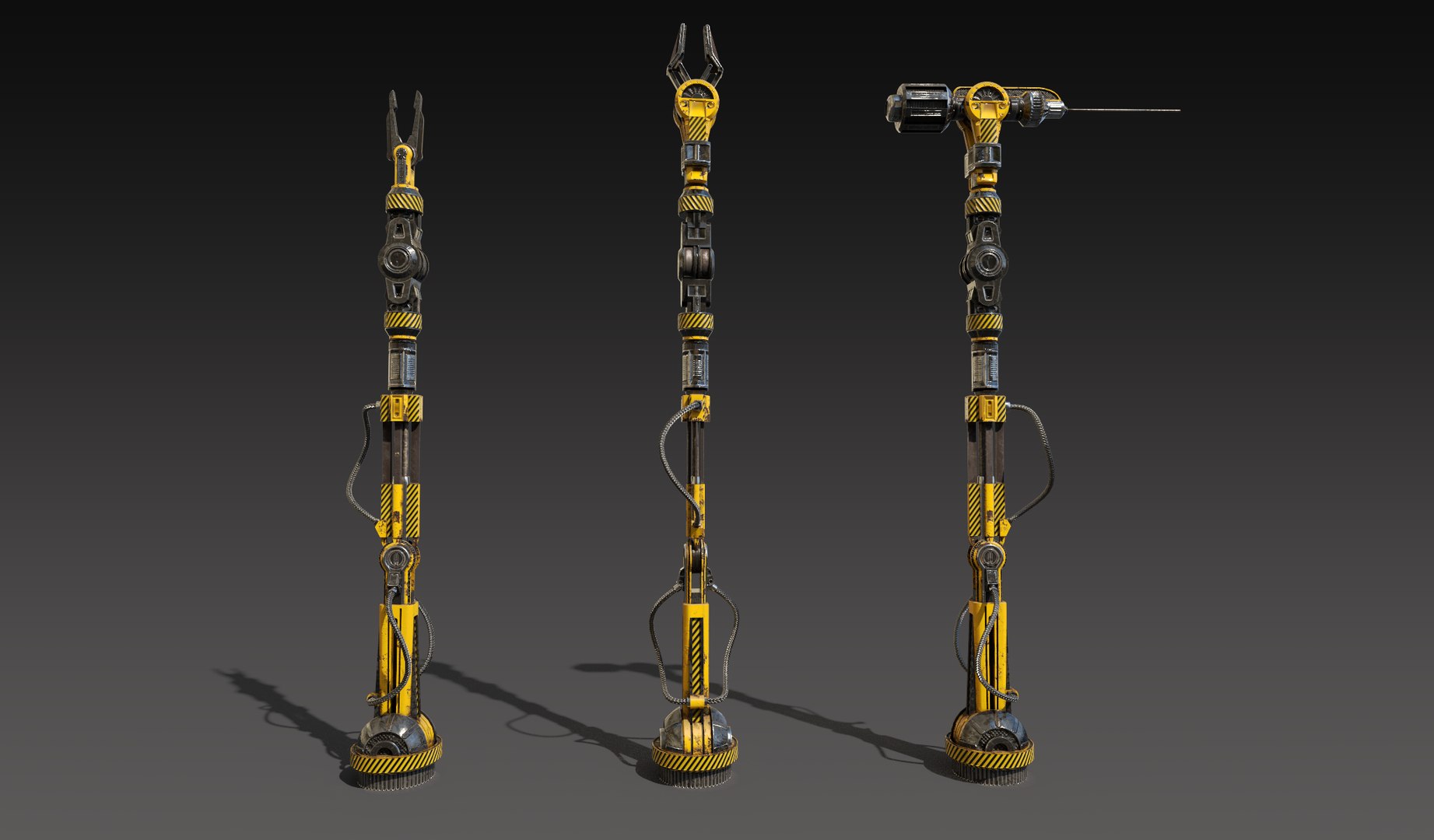 3D Model Arm Scifi Pbr - TurboSquid 1690367