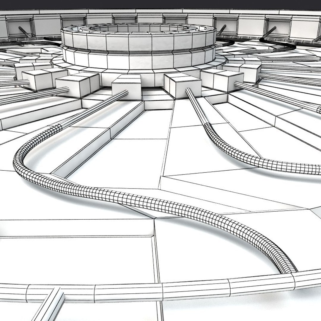 3d Golden Cog Wheel Model