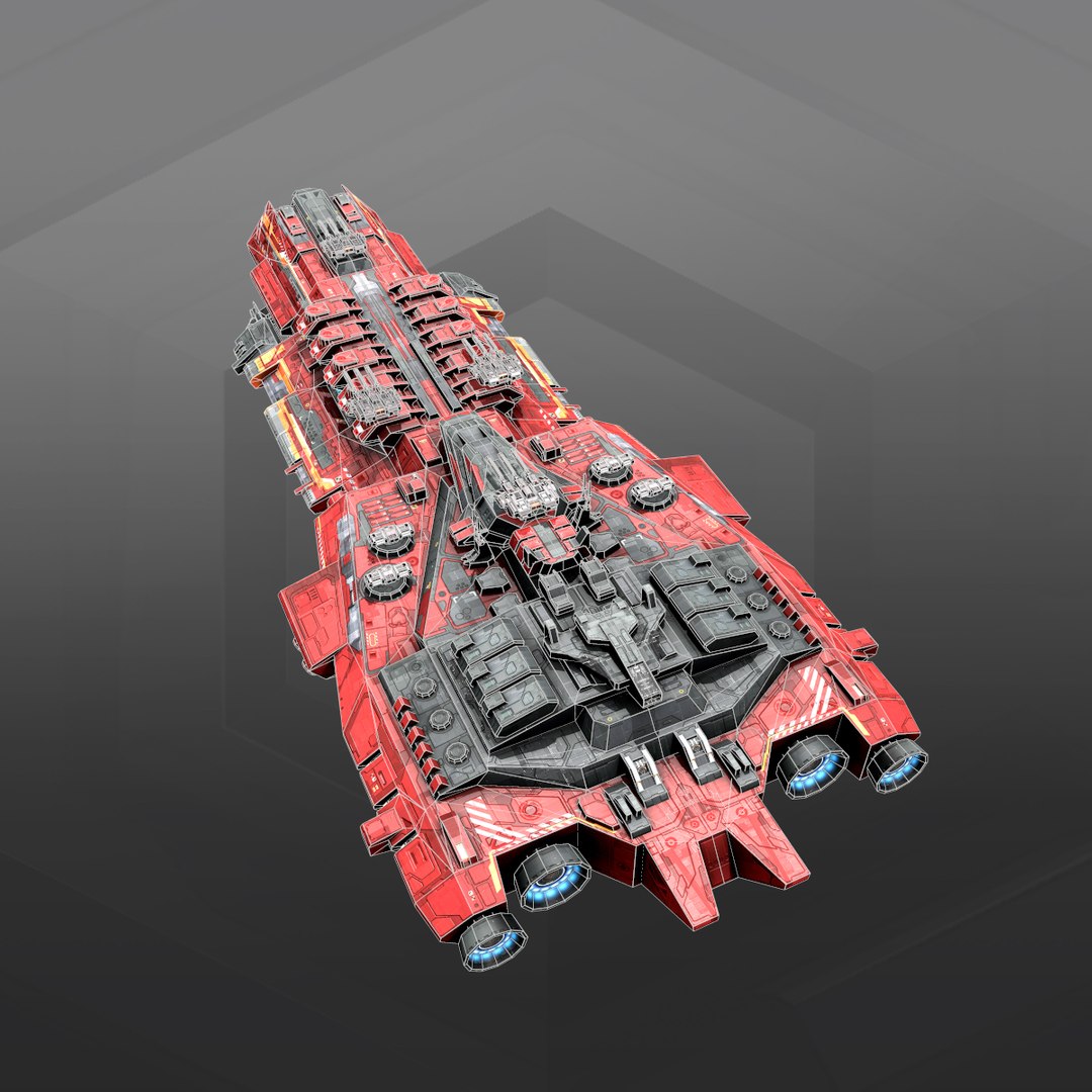 3D Model Dreadnought - TurboSquid 1433239
