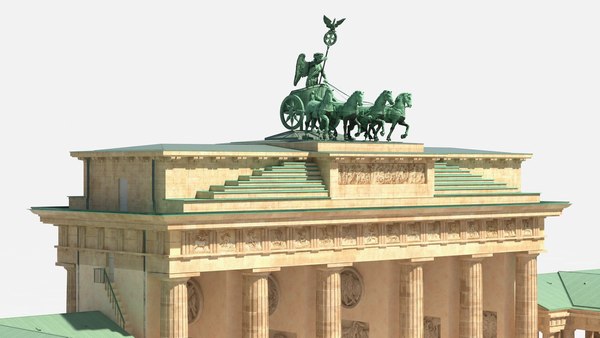 3D brandenburg gate - TurboSquid 1704201