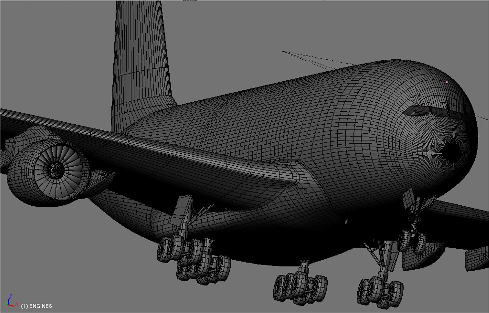 3d Airbus Emirates Airways Model