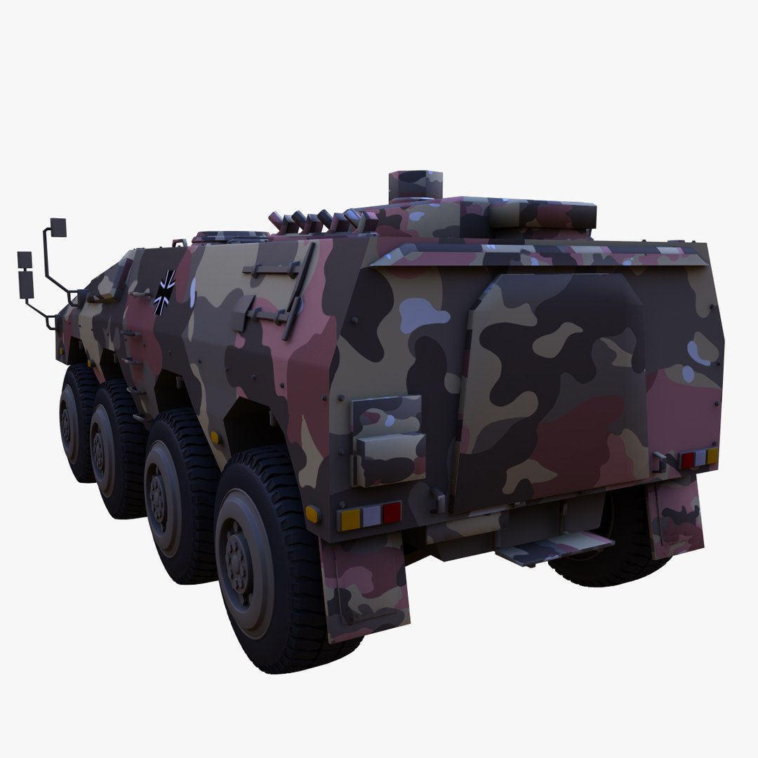 3D gtk boxer military vehicle - TurboSquid 1150023