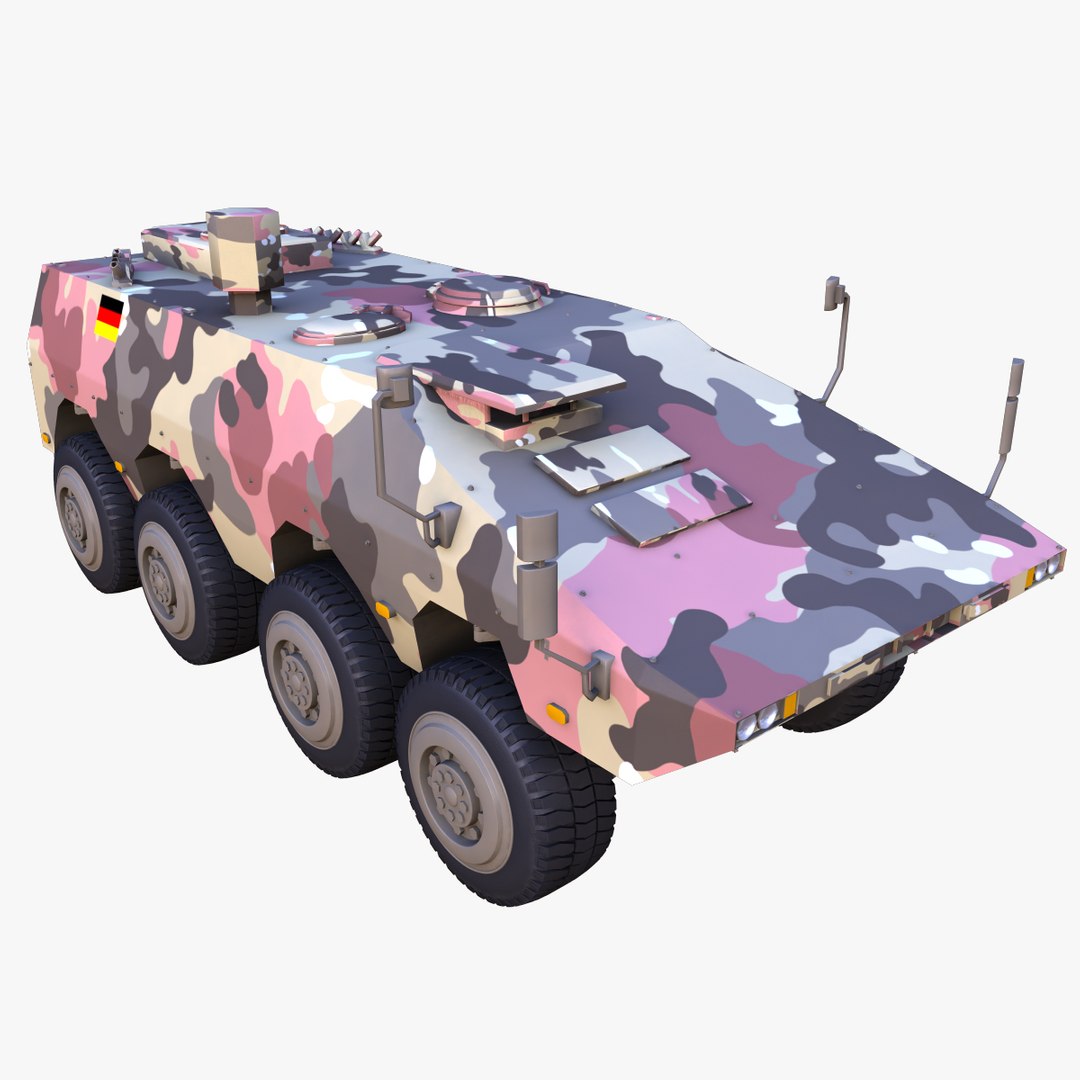 3D gtk boxer military vehicle - TurboSquid 1150023