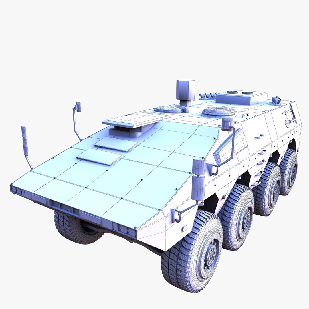 3D gtk boxer military vehicle - TurboSquid 1150023