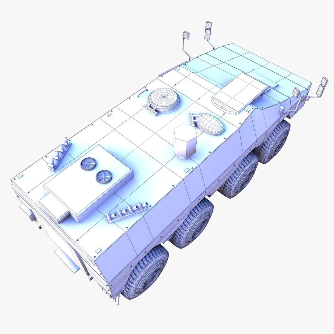 3D gtk boxer military vehicle - TurboSquid 1150023
